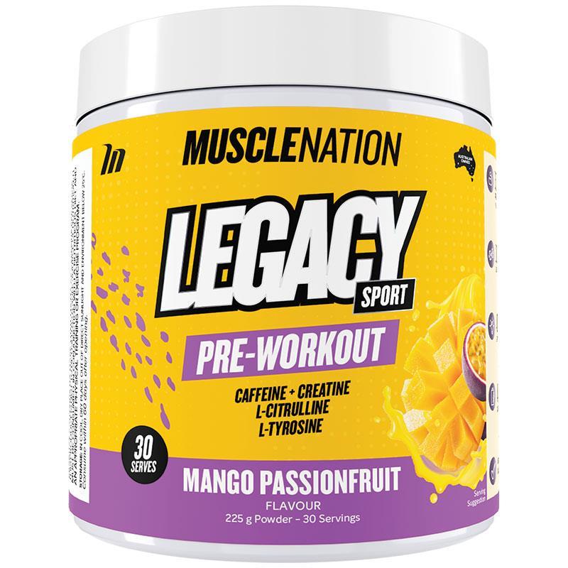 Muscle Nation Legacy Mango Passionfruit 225g – ICULTURE FIJI